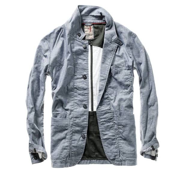 Relwen | Suits & Blazers | New Relwen Mens Tropical Trap Blazer In Pale ...